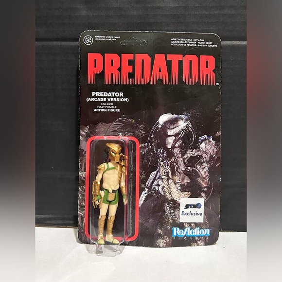 Funko | Toys | Funko Reaction Figure Predator Figure Arcade Version ...